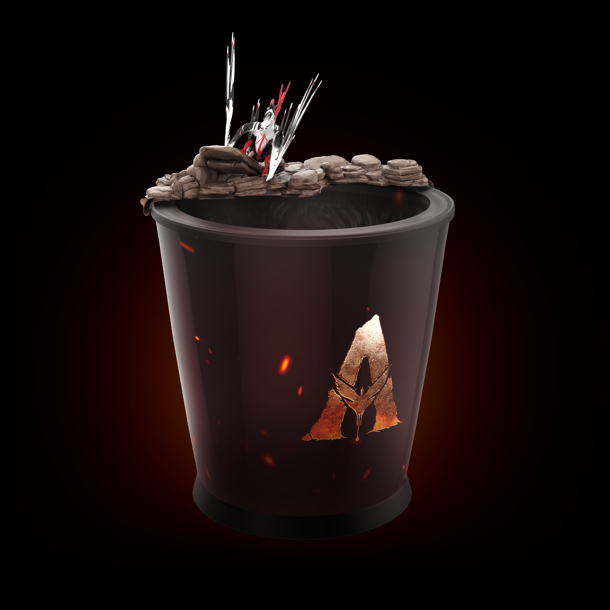 Avatar: Fire and Ash Banshee LED Double Wall Popcorn Bucket 95oz ...