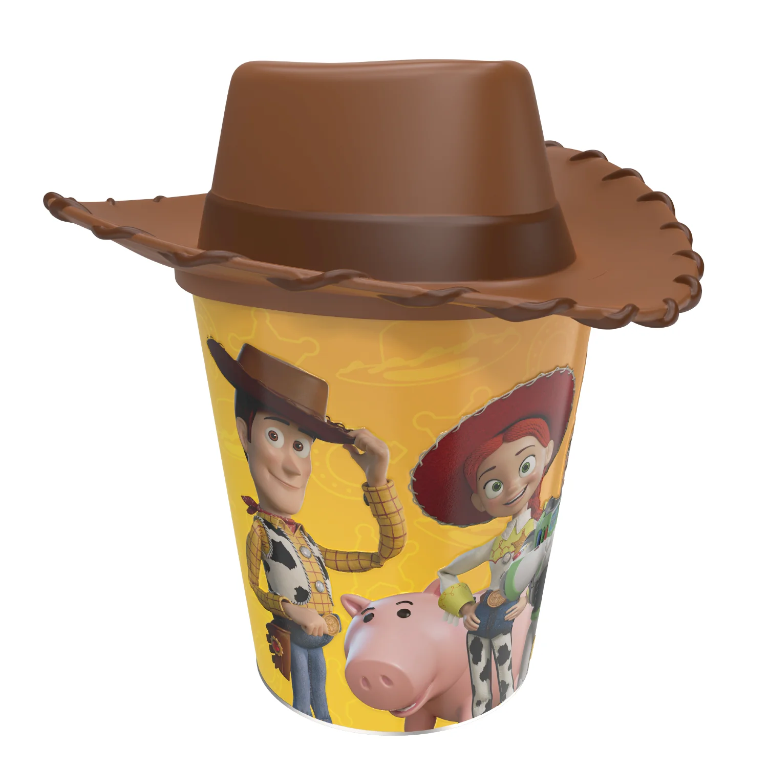 Toy Story 5 Tin Popcorn Bucket w/ Woody Hat Lid – MEGAStore